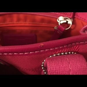 Coach | Bags | Coach Hot Pink Handbag | Poshmark